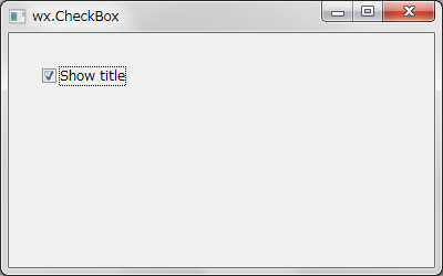 self settitle def main app wx app ex example none ex show app mainloop ...